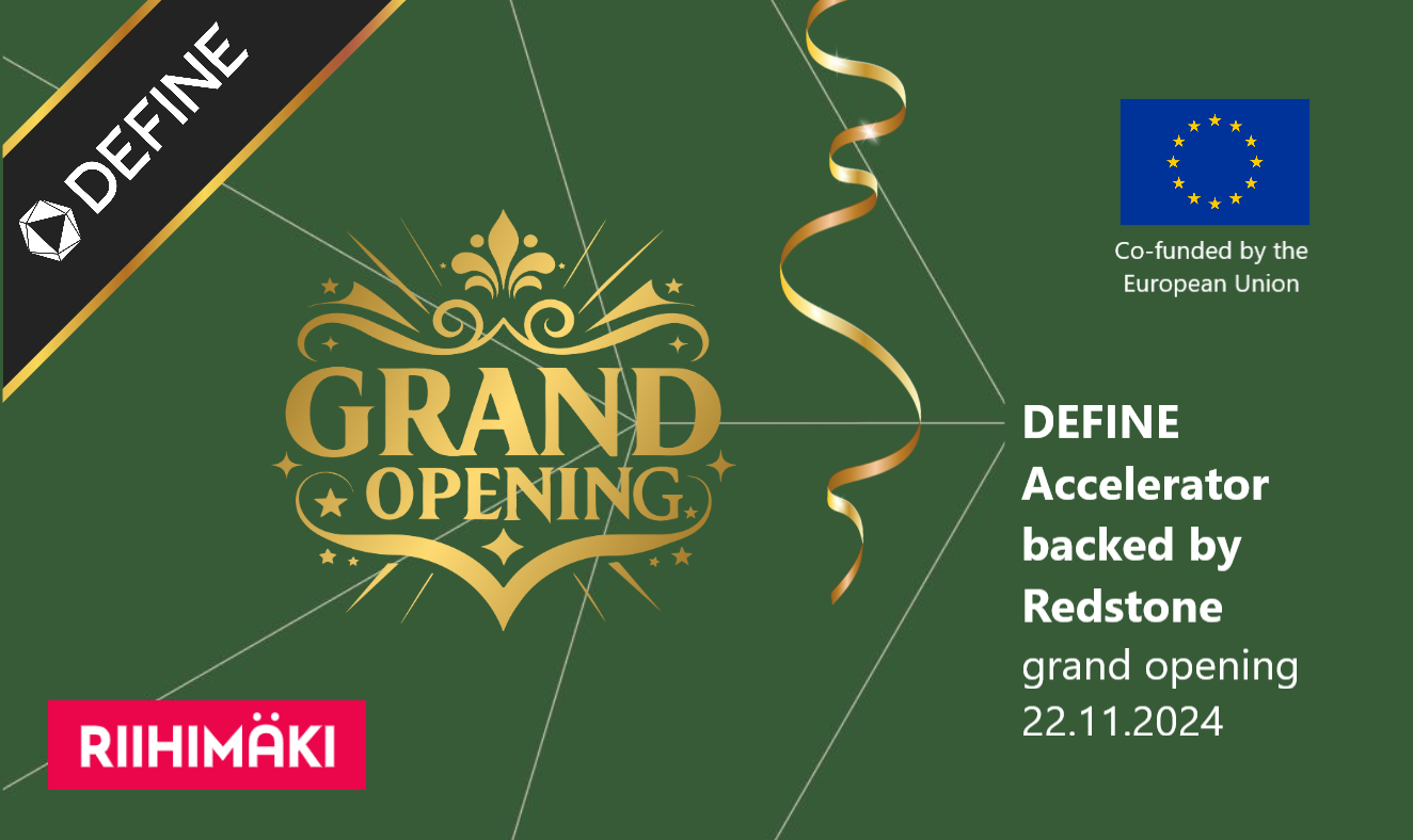 DEFINE Accelerator Grand Opening party 22nd Nov 2024 - Defence ...